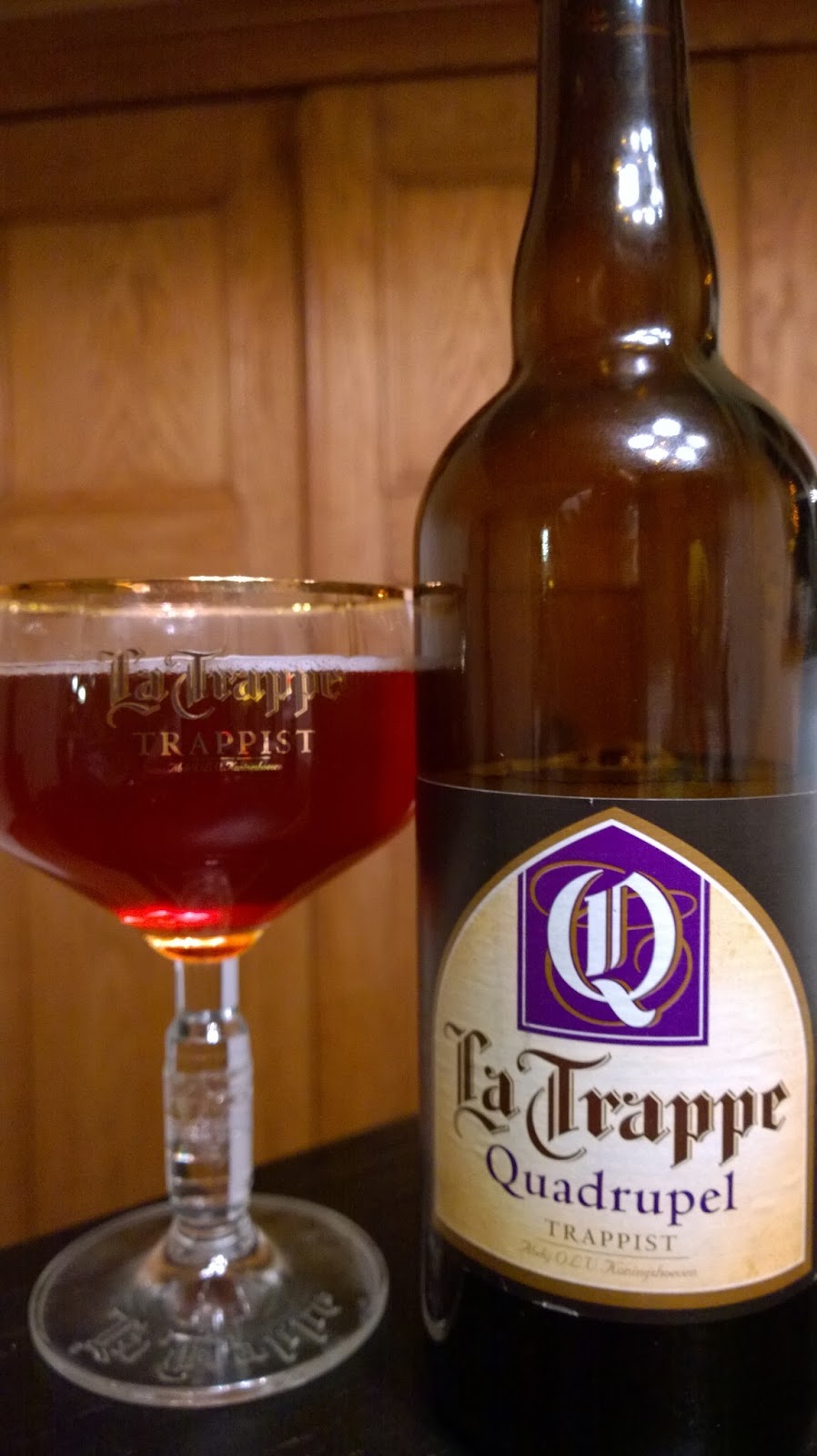 Højt Skummende!: La Trappe Quadrupel